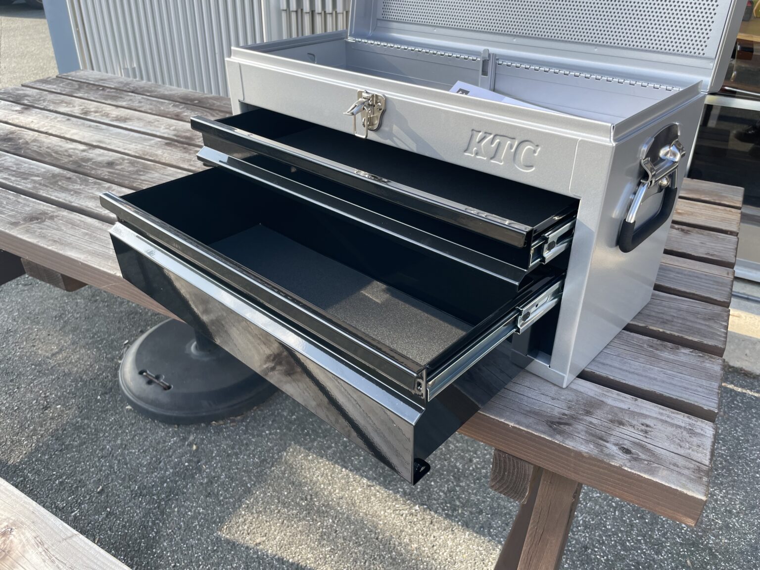 KTCの新型チェストSKX0222SBK入荷しました！ - ★工具屋てっちゃんの工具ブログ！